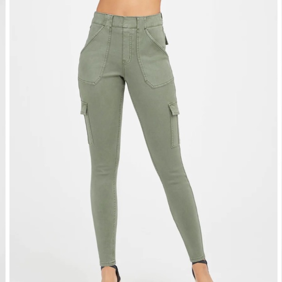 SPANX | Pants & Jumpsuits | Spanx Stretch Twill Ankle Cargo Pant | Poshmark